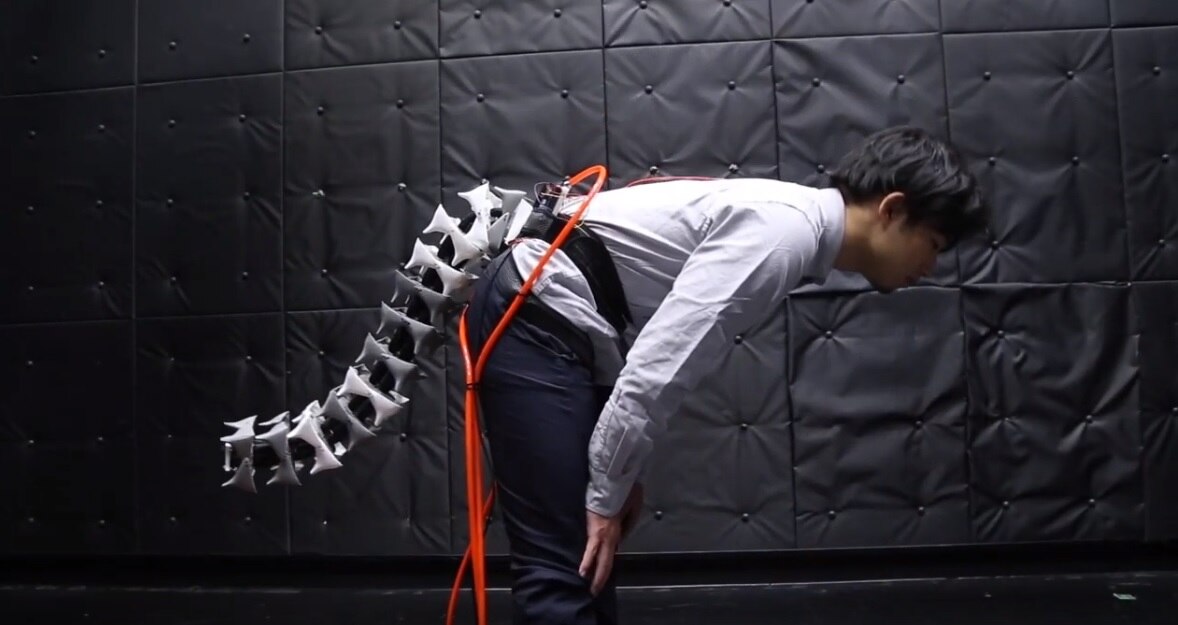Robotic tail built by Japanese researchers in bid to keep ageing ...