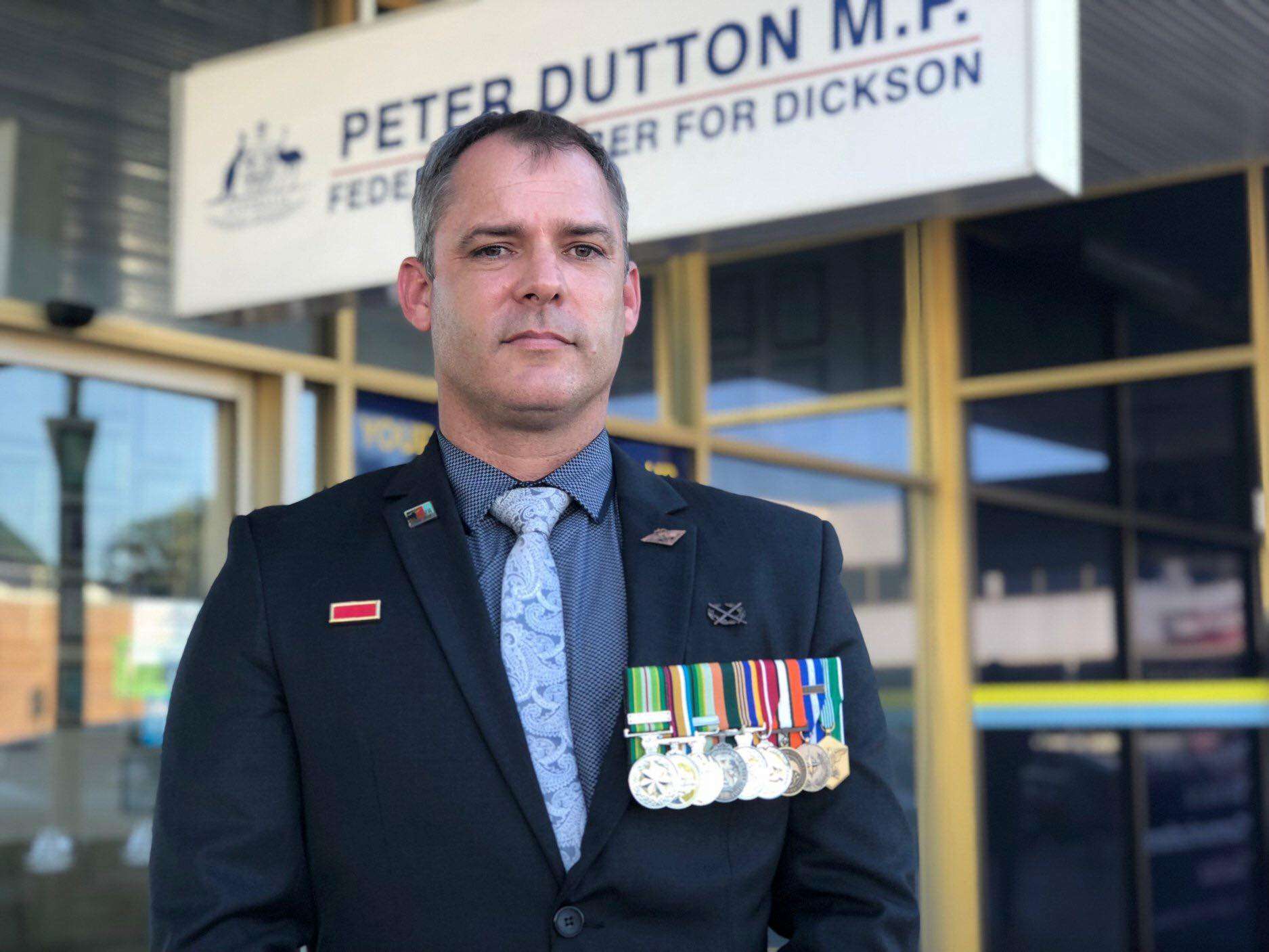 Peter Dutton meets retired soldier, but still no go on humanitarian ...