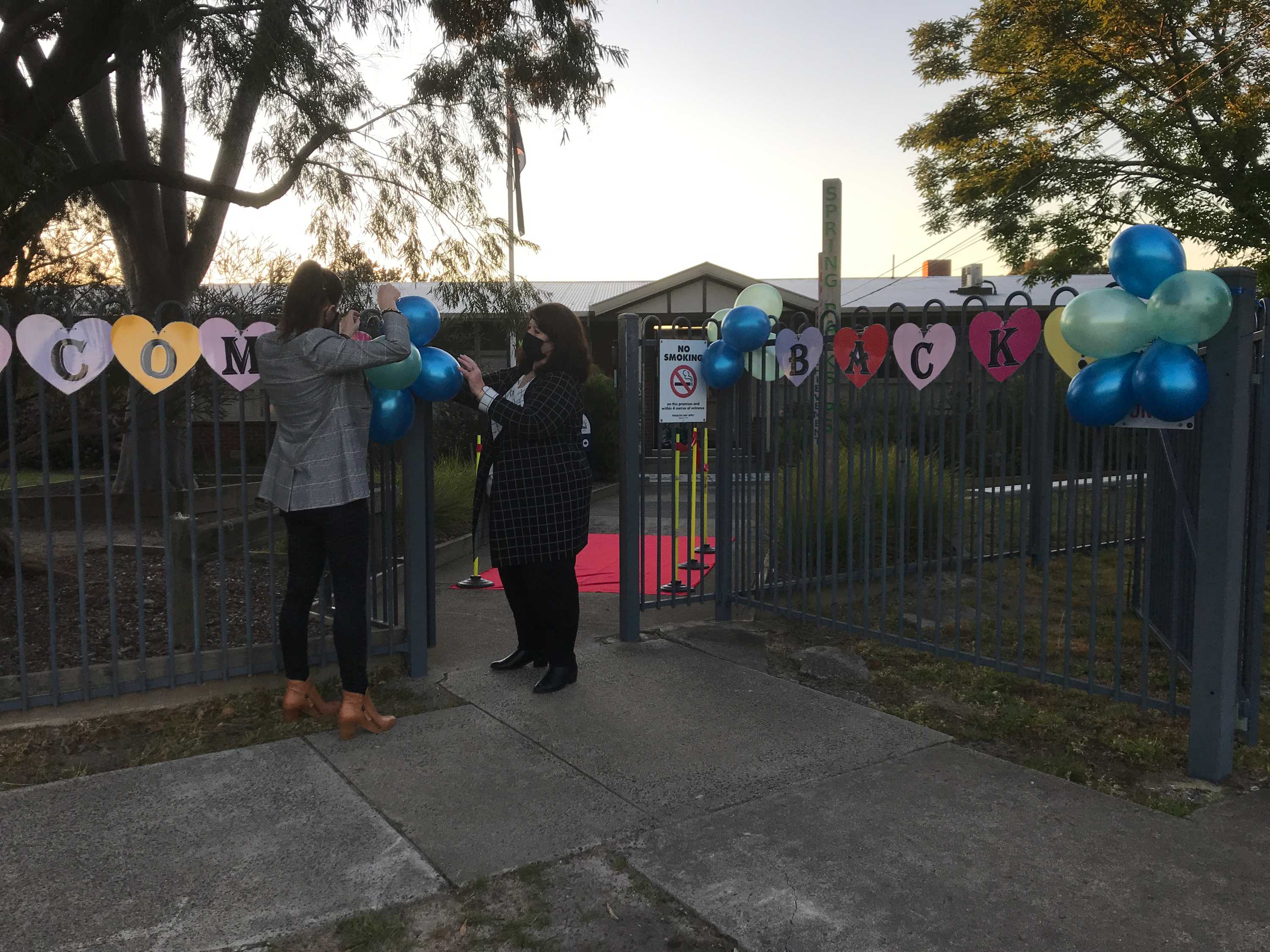 Victorian students return to schools after months of learning from home ...