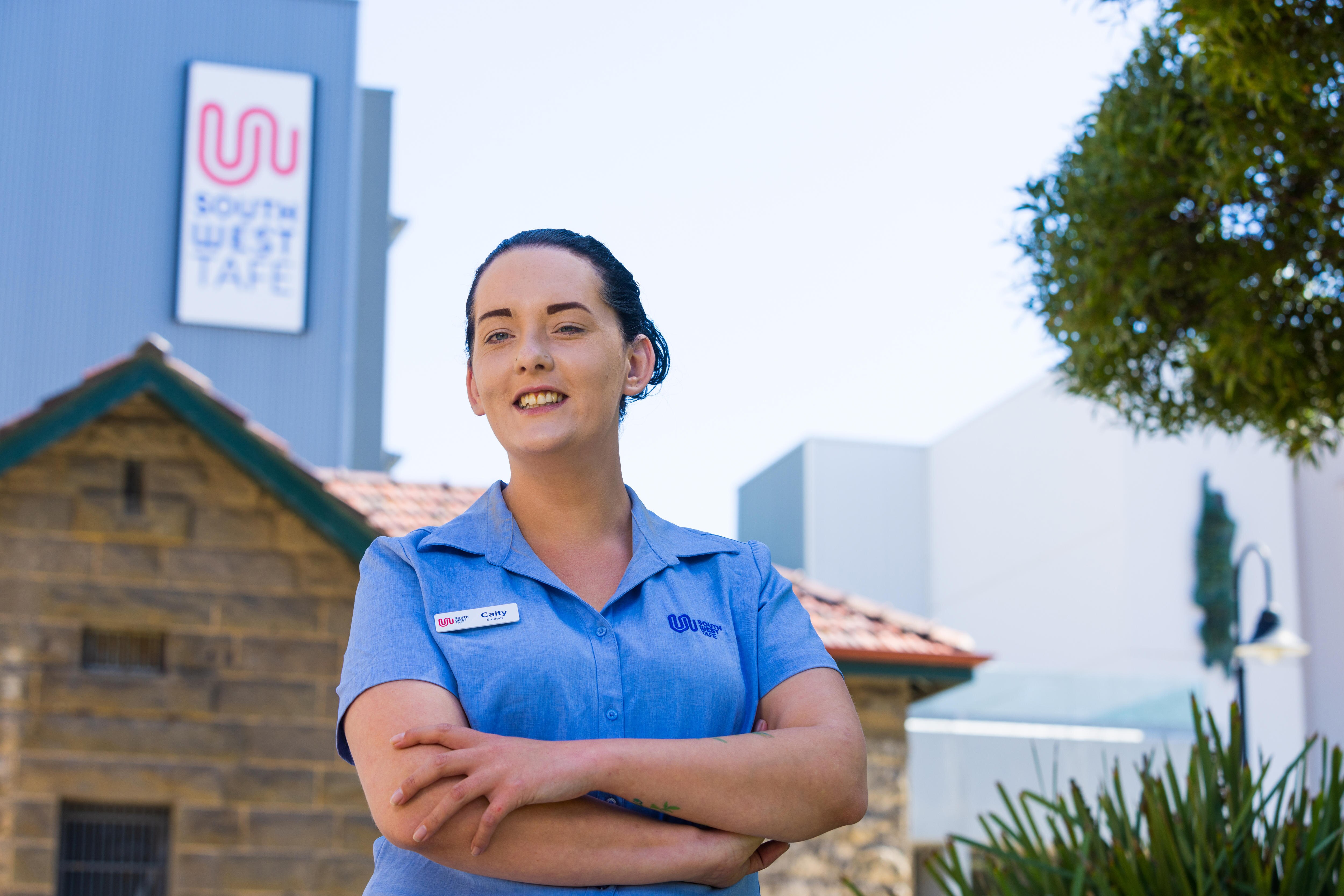 The inspirational Caity Cook, widowed mum of five is nominated for a ...