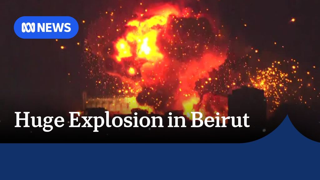 Large explosion in Beirut after Israel warns residents to leave - ABC News