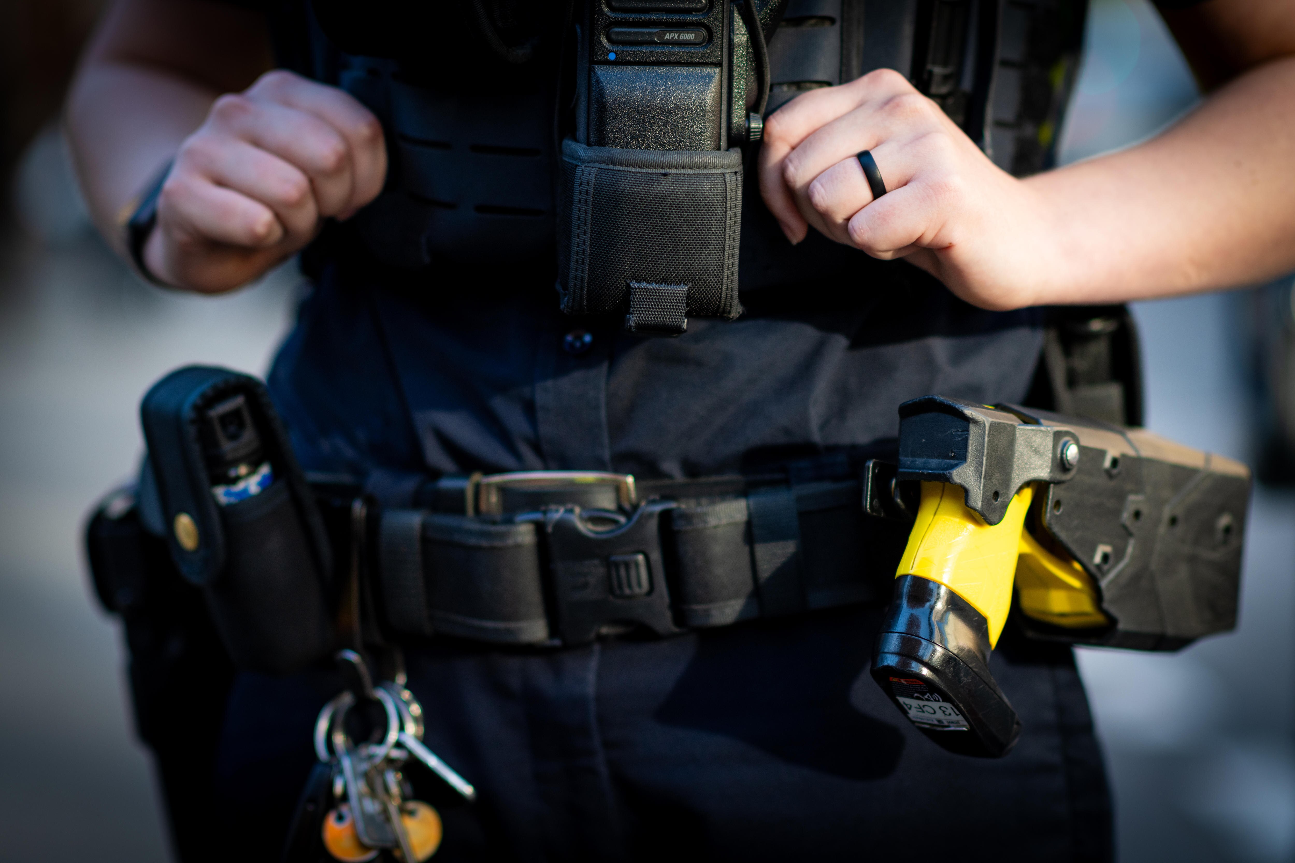Police officers under investigation after taser, pepper spray used in ...