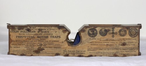 155-year-old museum mousetrap claims new victim; mouse may become part ...