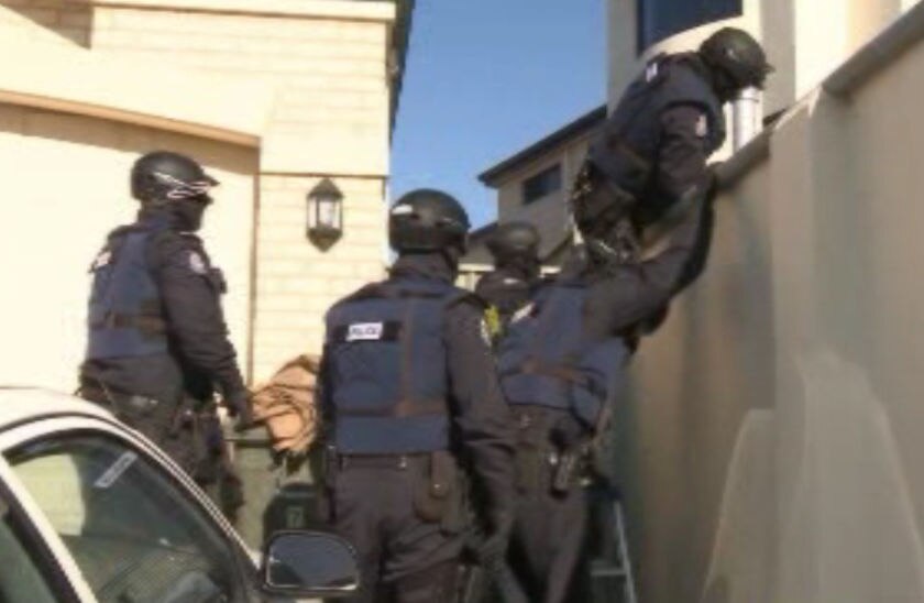 Police raid properties after bikie brawl - ABC News