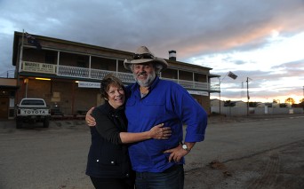 Stranded Marree Hotel publican would 'walk over hot coals' to get back ...