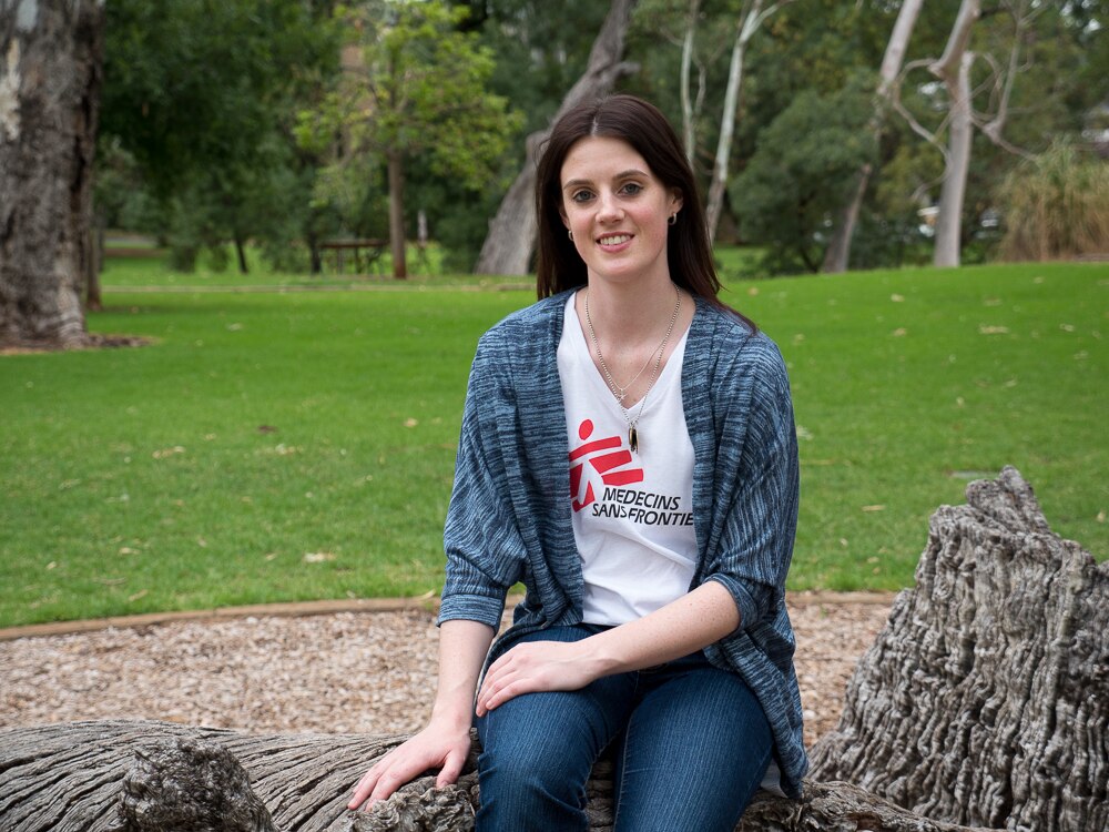 Medecins Sans Frontieres volunteer nurse Lisa Altmann returns from ...