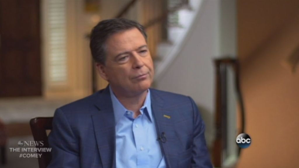 Former FBI Director James Comey has compared Donald Trump to a mob boss ...