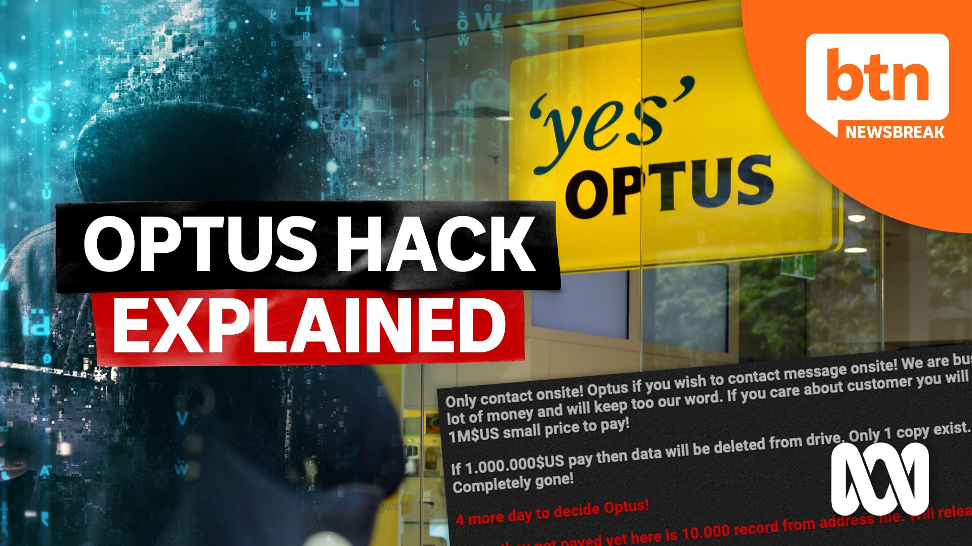 Optus Data Hack - Behind The News