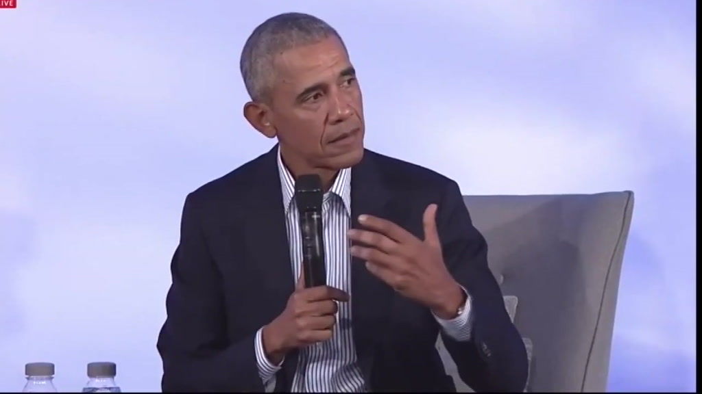 Barack Obama says young people need to actually do things to cause ...