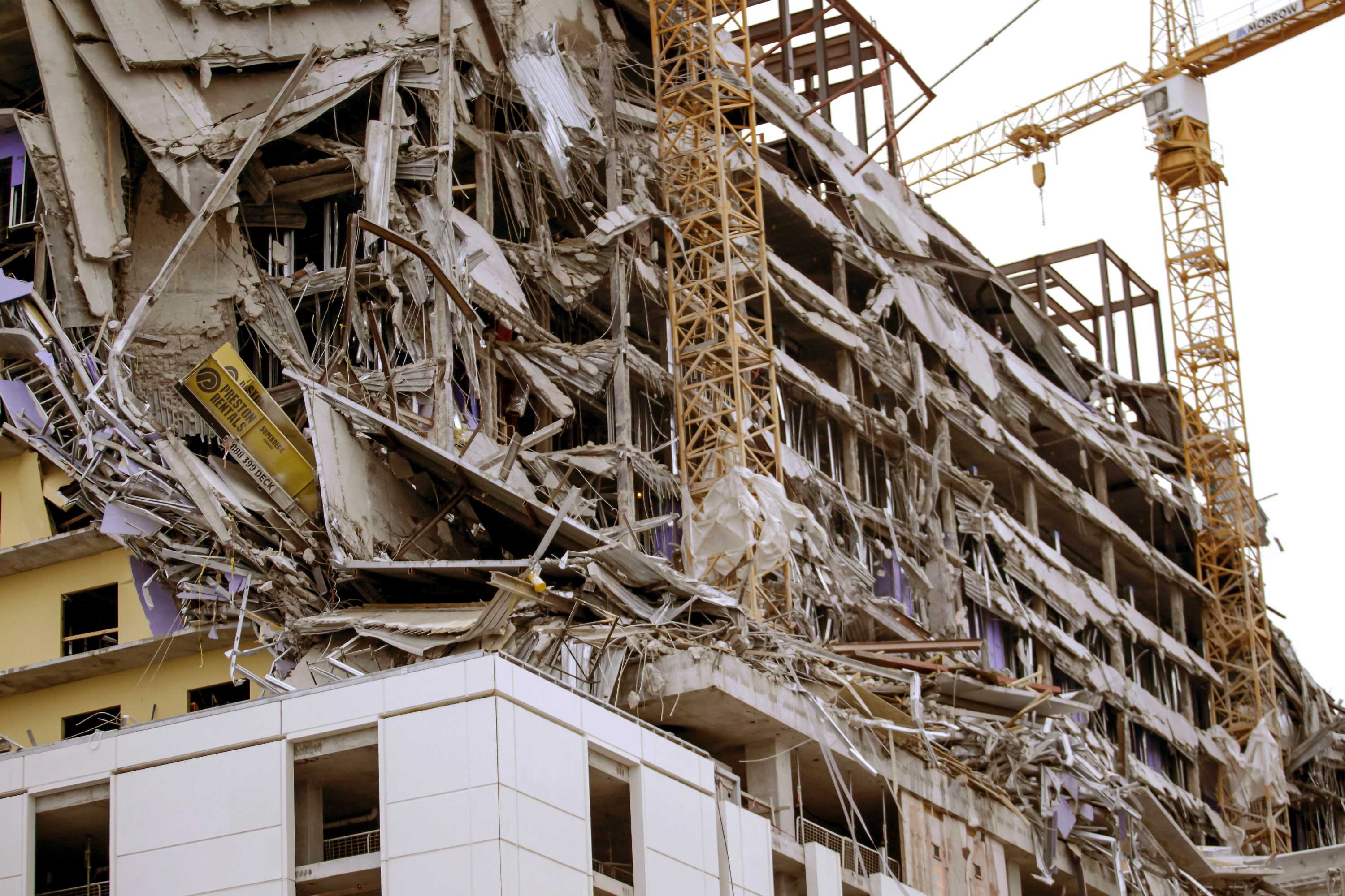 Building Falling Down
