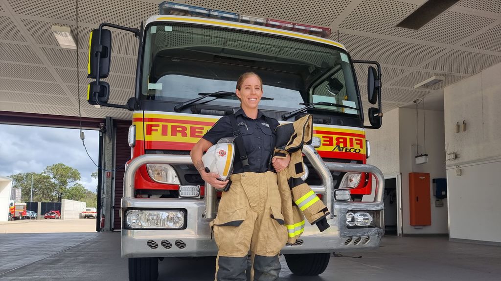 Firefighter's first day - ABC News