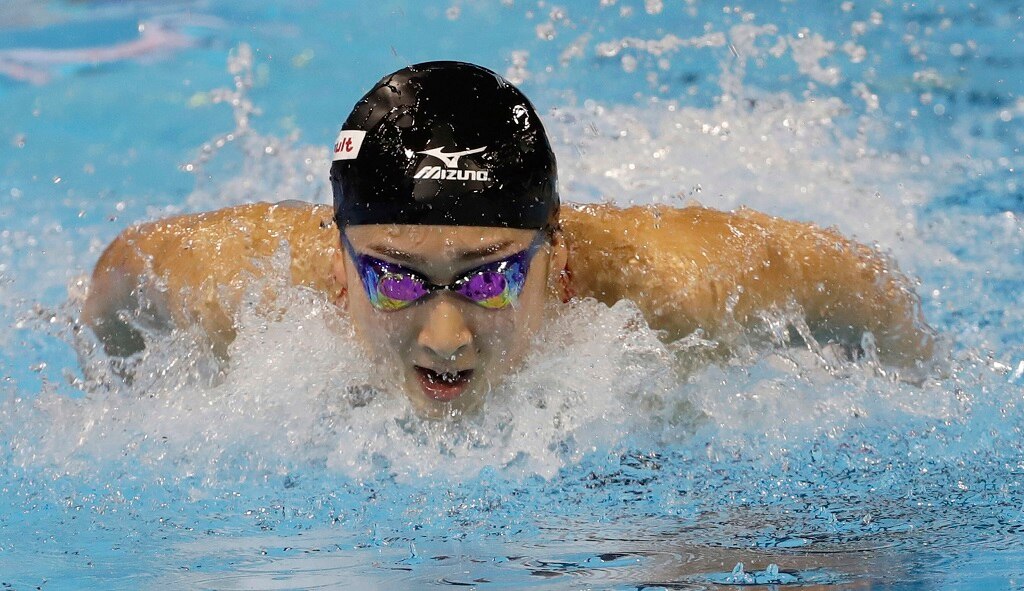 Champion Japanese swimmer and Tokyo Olympics medal hopeful Rikako Ikee ...