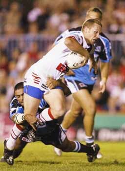 Hornby bags three as Dragons hammer Sharks - ABC News