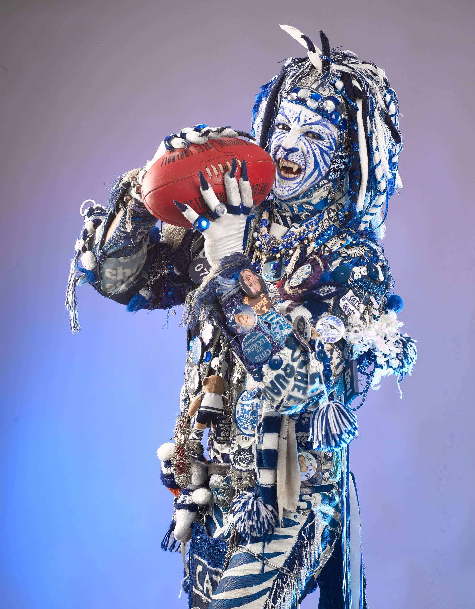 CatMan Troy West, Geelong's most recognisable fan - ABC Adelaide