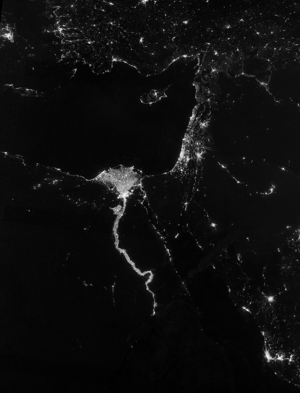 The Earth at night - ABC News