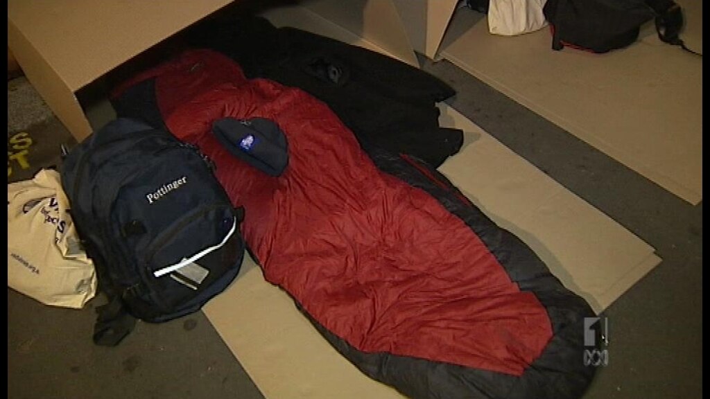 Executives spend night in the cold - ABC News