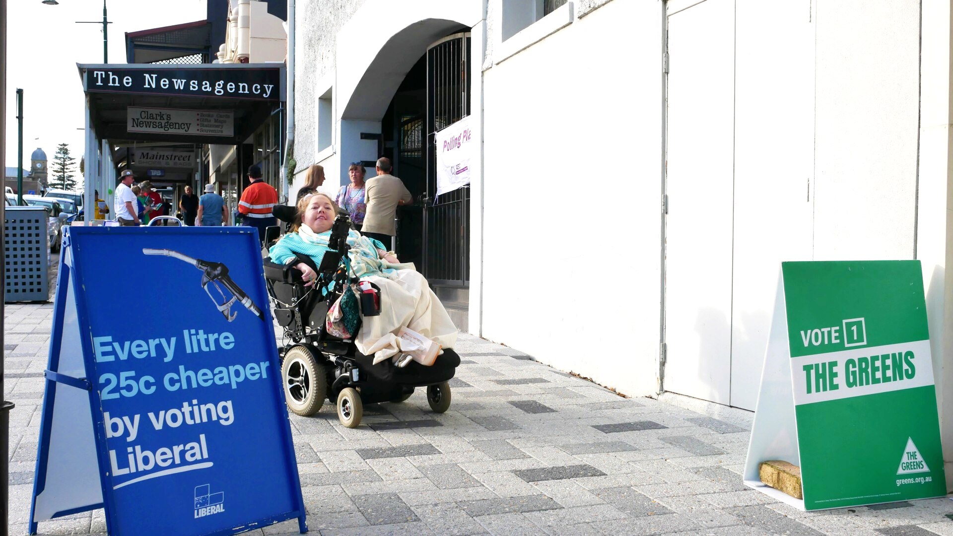 Voting with a disability can be a challenge, even in a country like ...