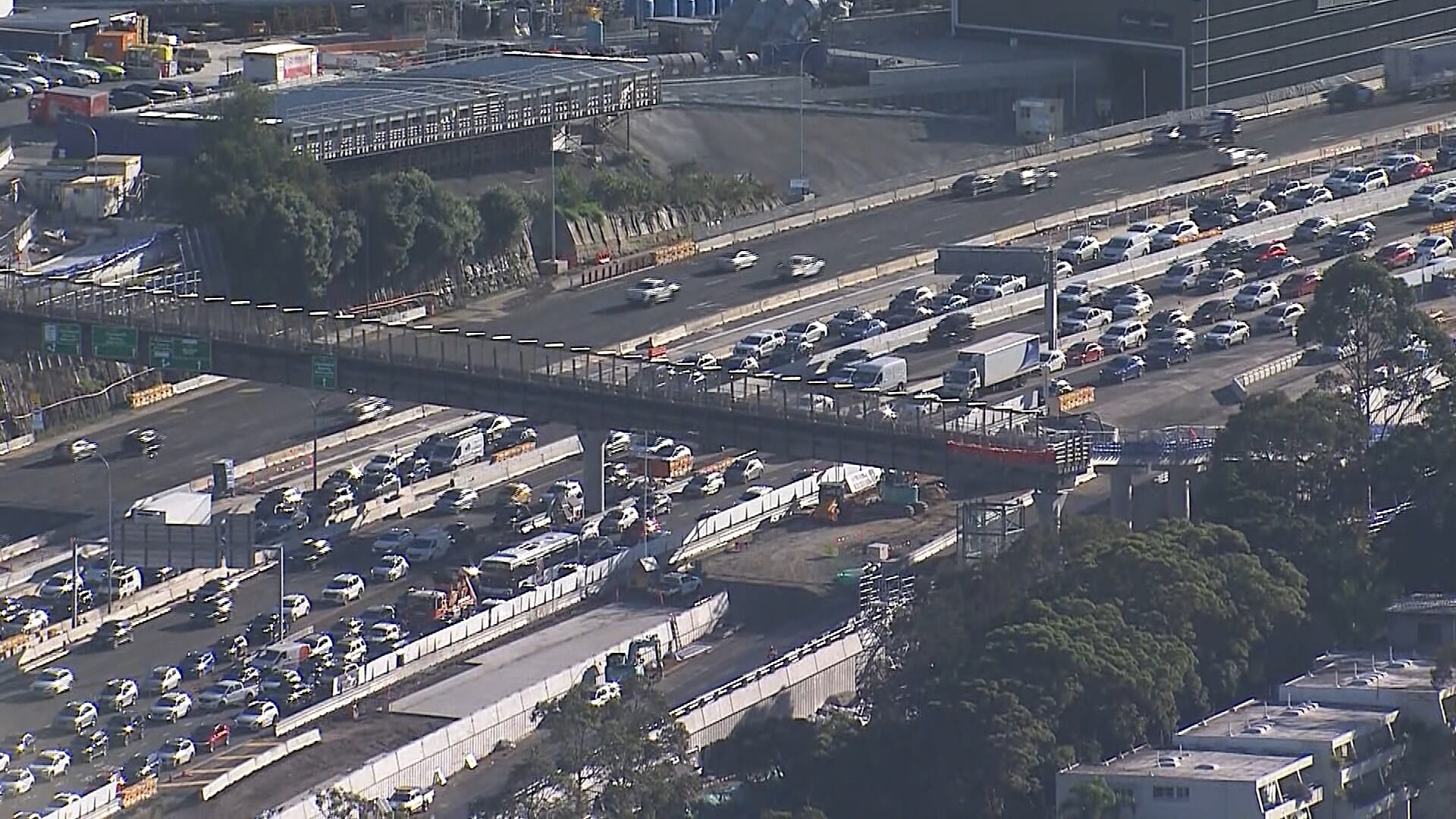 Two cars crash on Sydney Harbour Bridge, causing traffic delays for ...