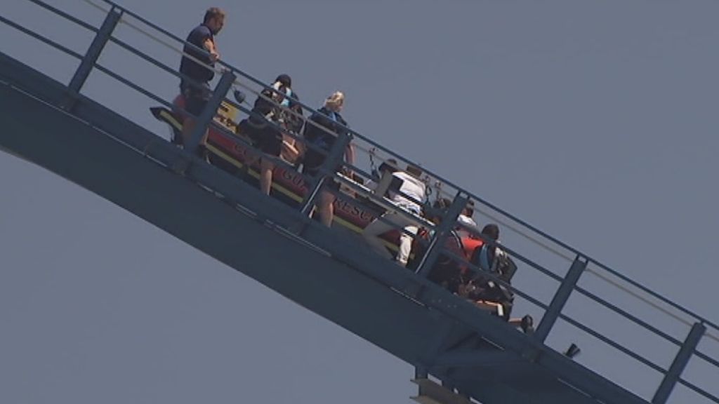 Sea World's Storm roller-coaster stalls, prompting mid-ride evacuation ...