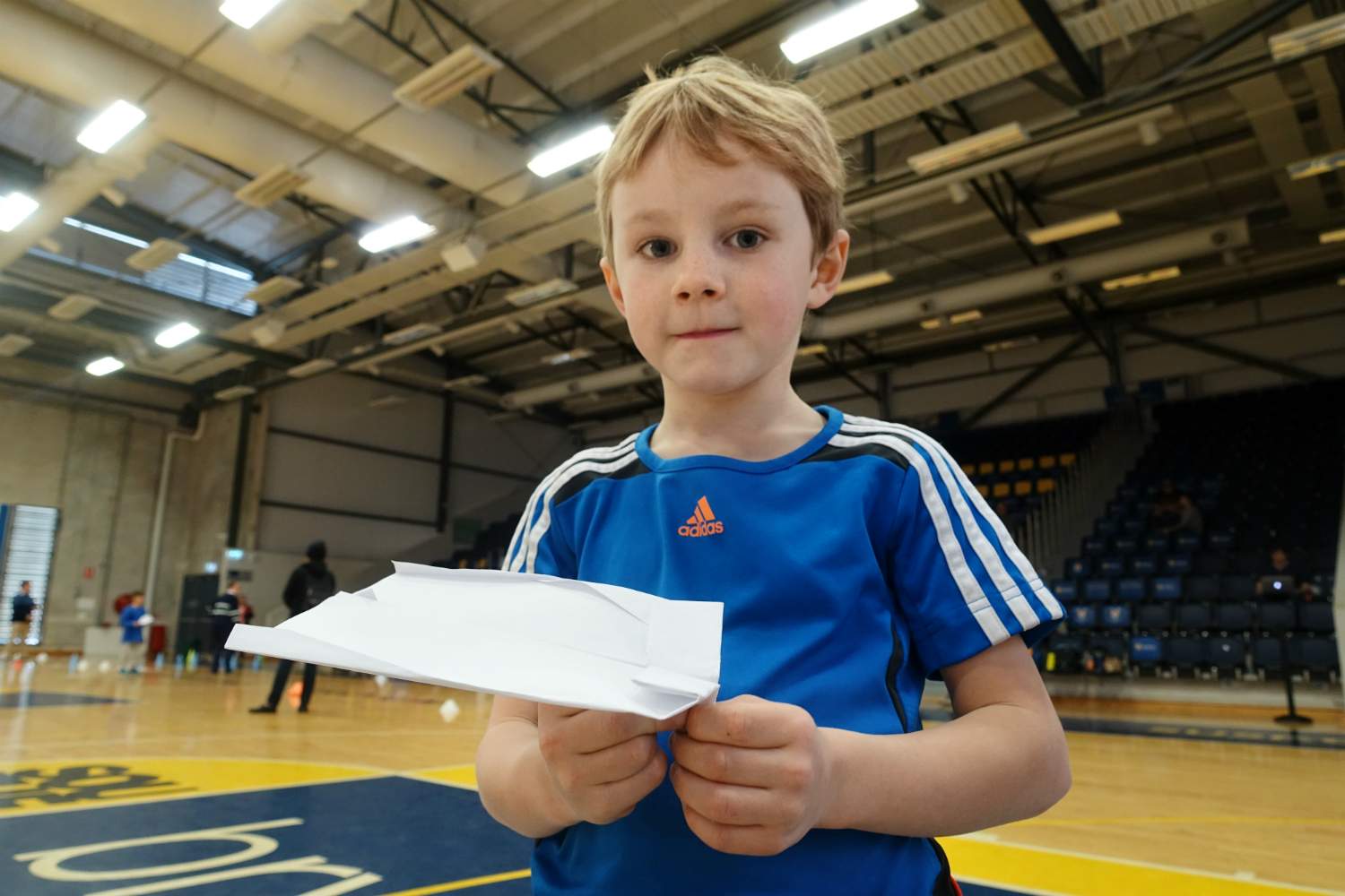 Paper plane competition in Sydney encouraging children to learn about ...