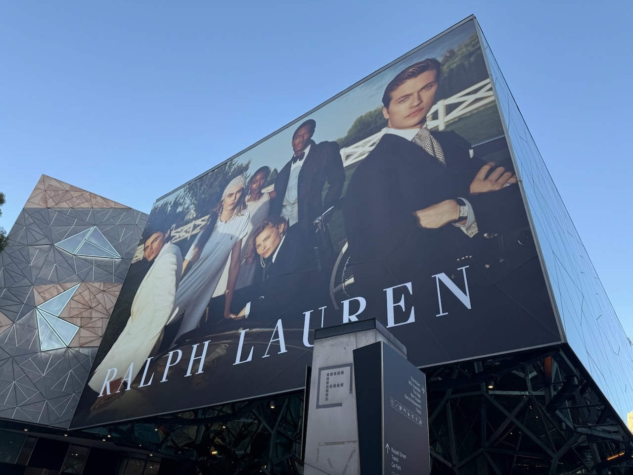 Federation Square under fire for allowing billboard on heritage-listed ...