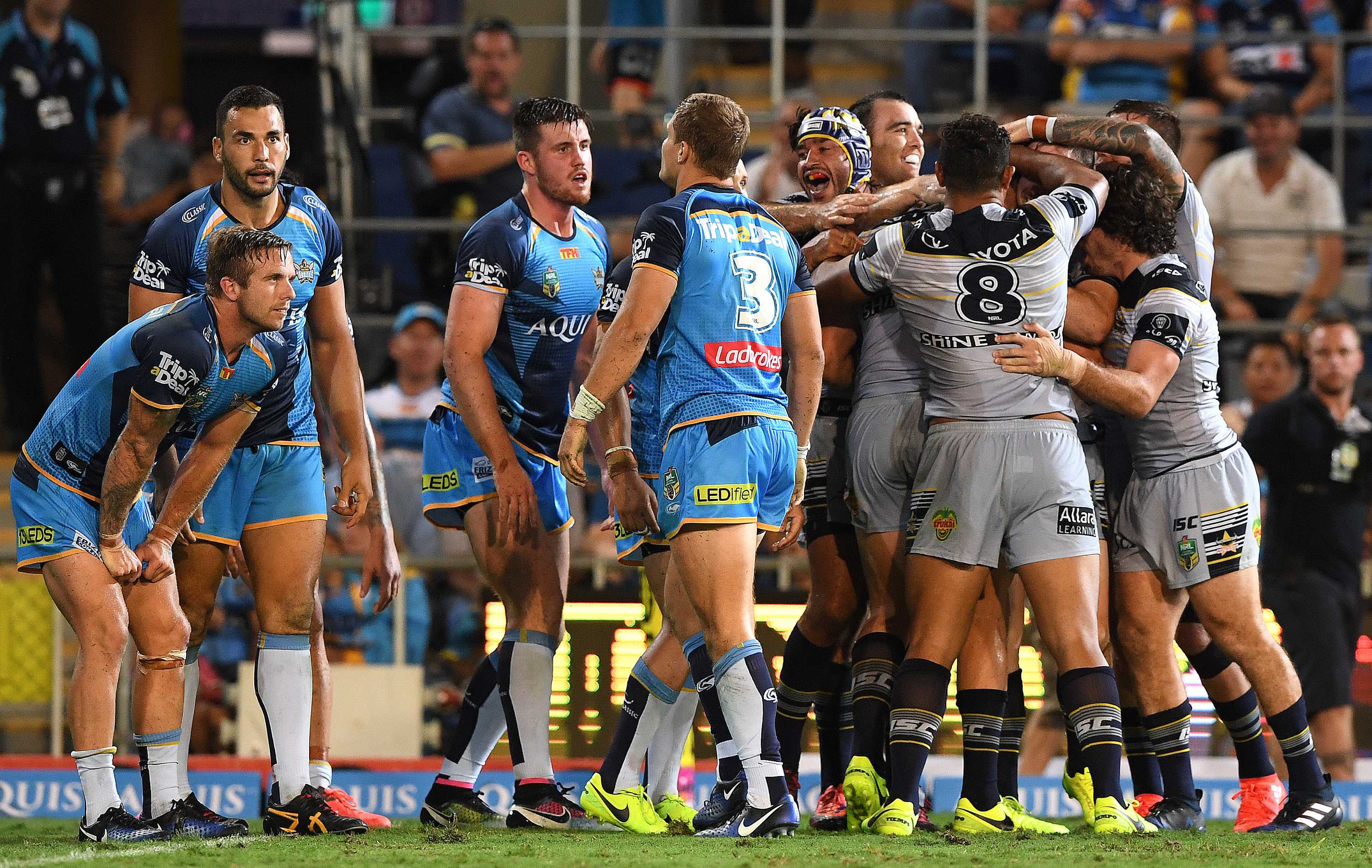 Manly v Bulldogs, Eels v Sharks, Titans v Cowboys: NRL round 4 scores ...