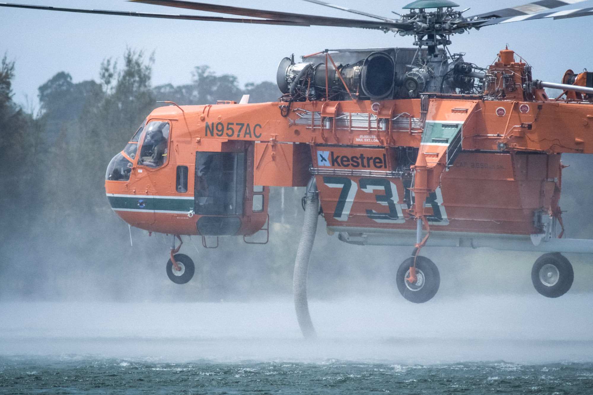 Air-crane joins the Rural Fire Service armoury in preparation for ...