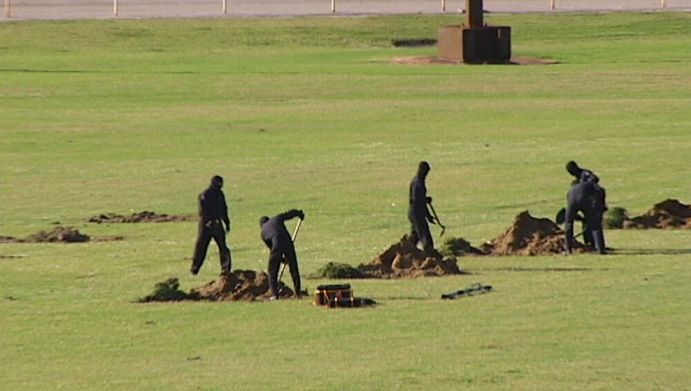 Police operation underway after discovery of secret cache of highly ...