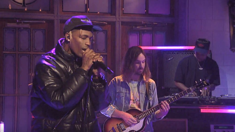 Watch Travis Scott hit SNL with Tame Impala's Kevin Parker - triple j