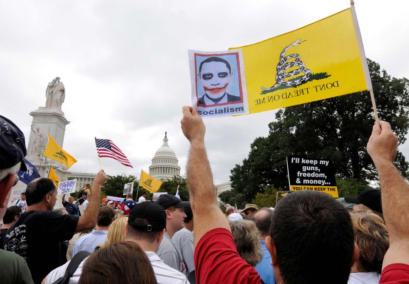 Race rears head as anti-Obama protests fire up - ABC News