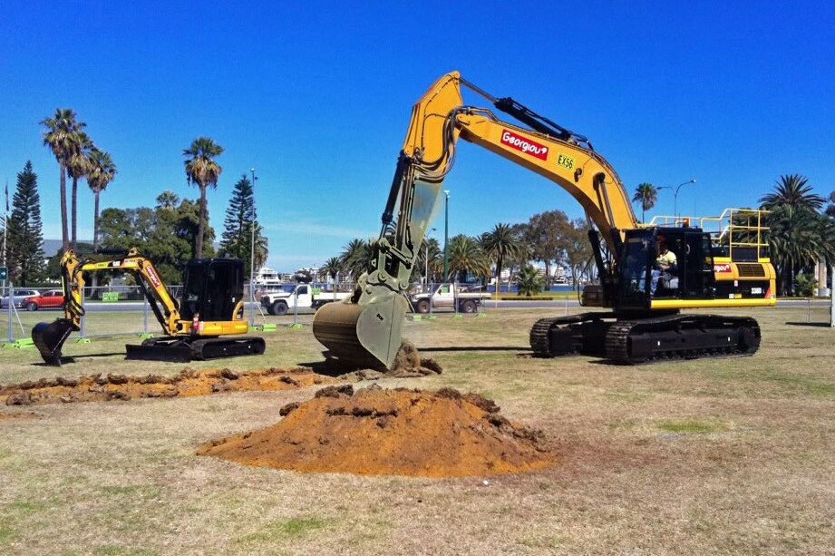 Perth waterfront works commence - ABC News