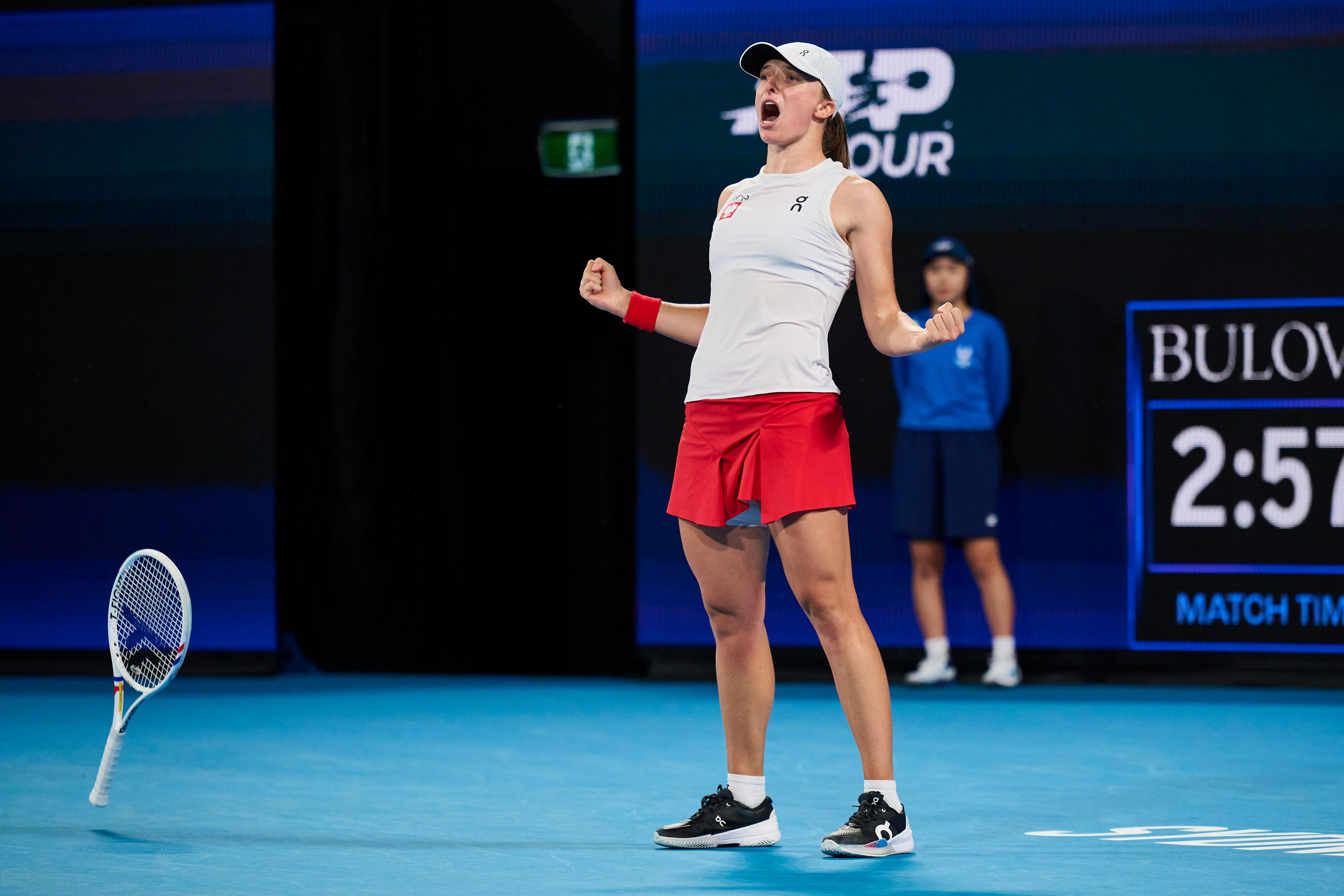 Andrey Rublev smashes his racquet into his knee in explosive scenes at ...