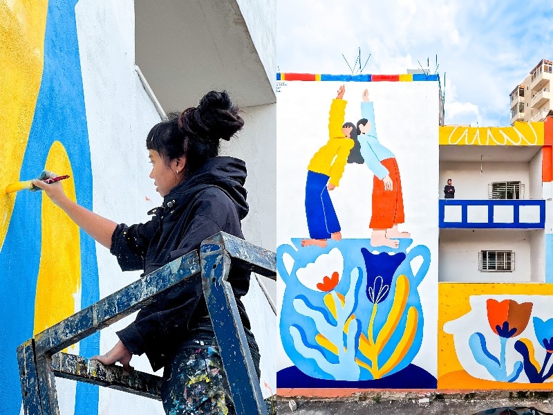 Balinese artist Yessiow aims to empower women with a riot of colour and ...