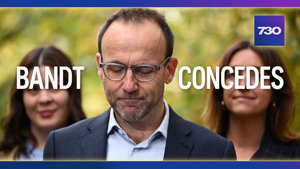 Greens leader Adam Bandt concedes he has lost his seat - ABC News