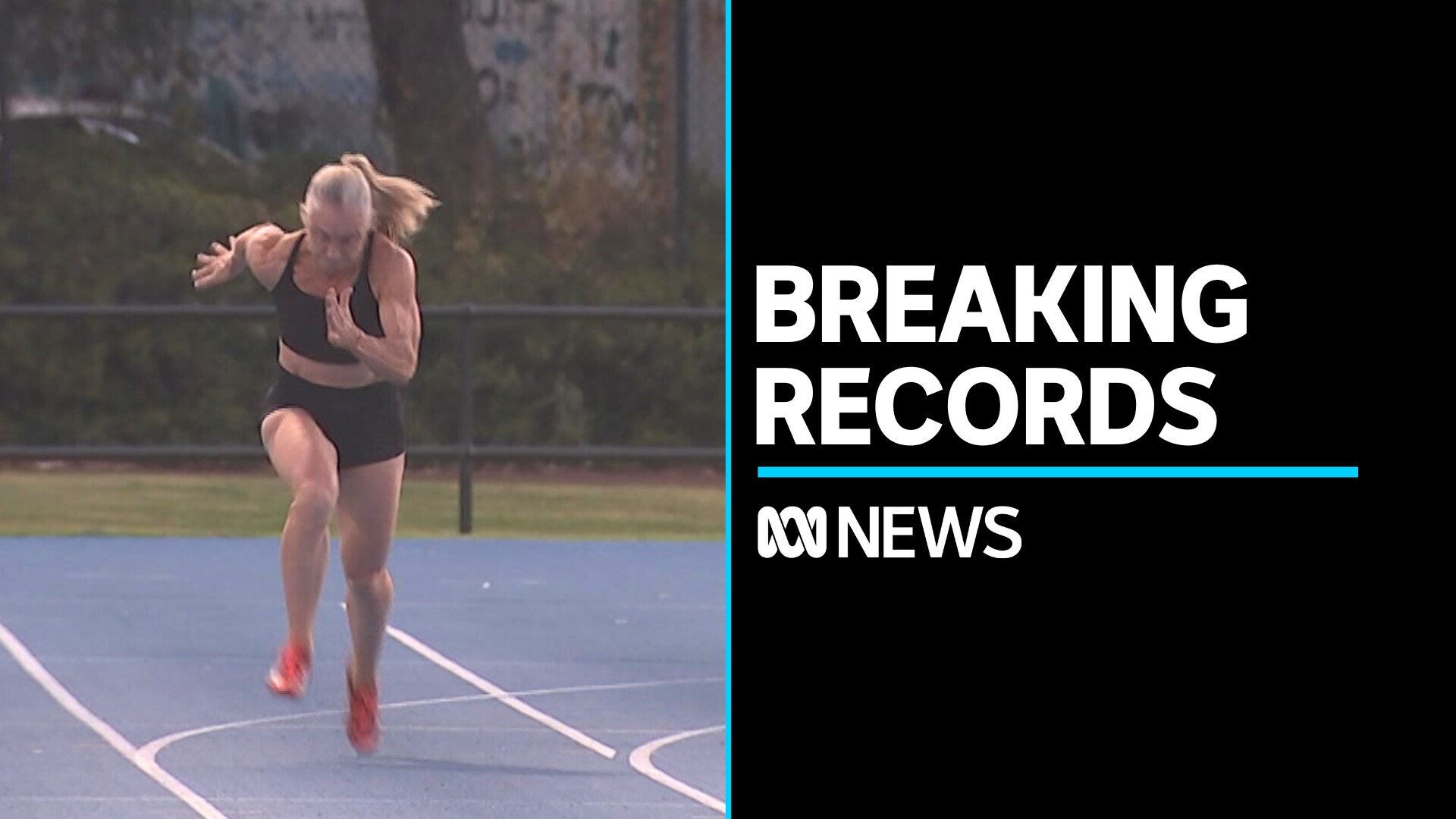 56-year-old Perth mother breaking world records on the track - ABC News