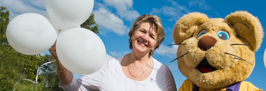 White Balloon Day participants urged to 'chalk about it' instead of ...