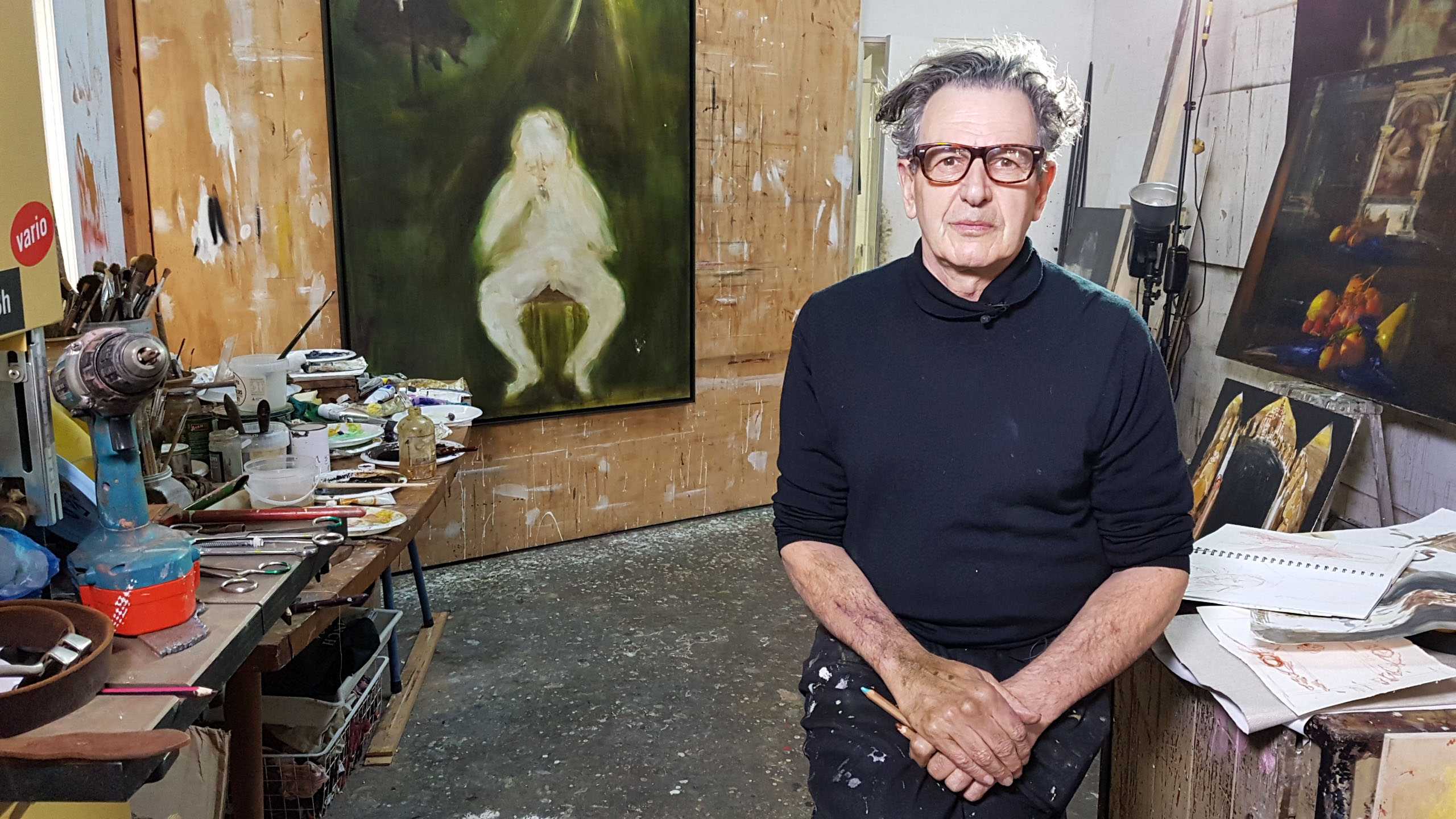 Archibald Prize: Steve Fisher relives child abuse ordeal for Rodney ...