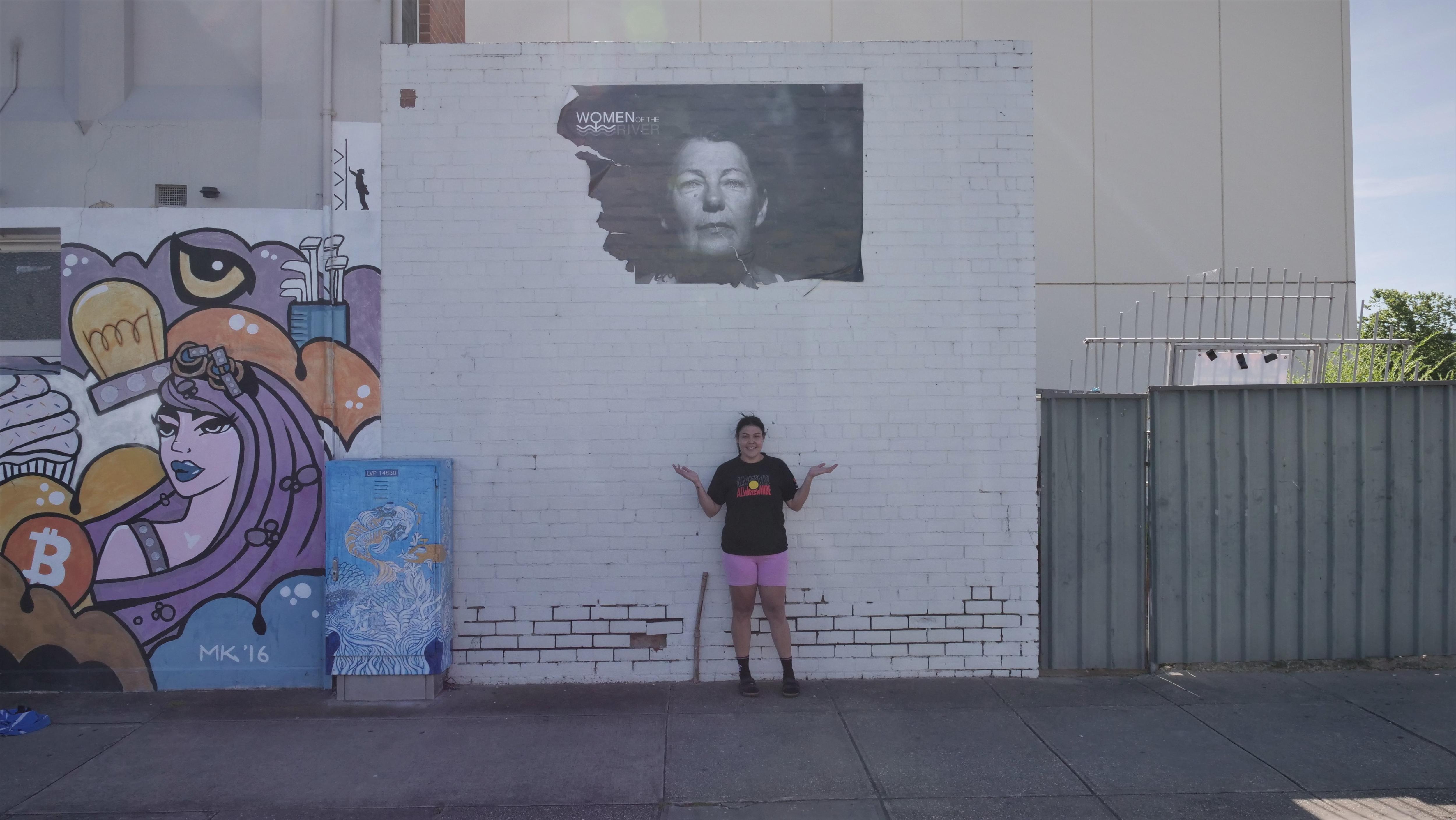 Indigenous artist hopes CBD mural will open the door to showcasing ...