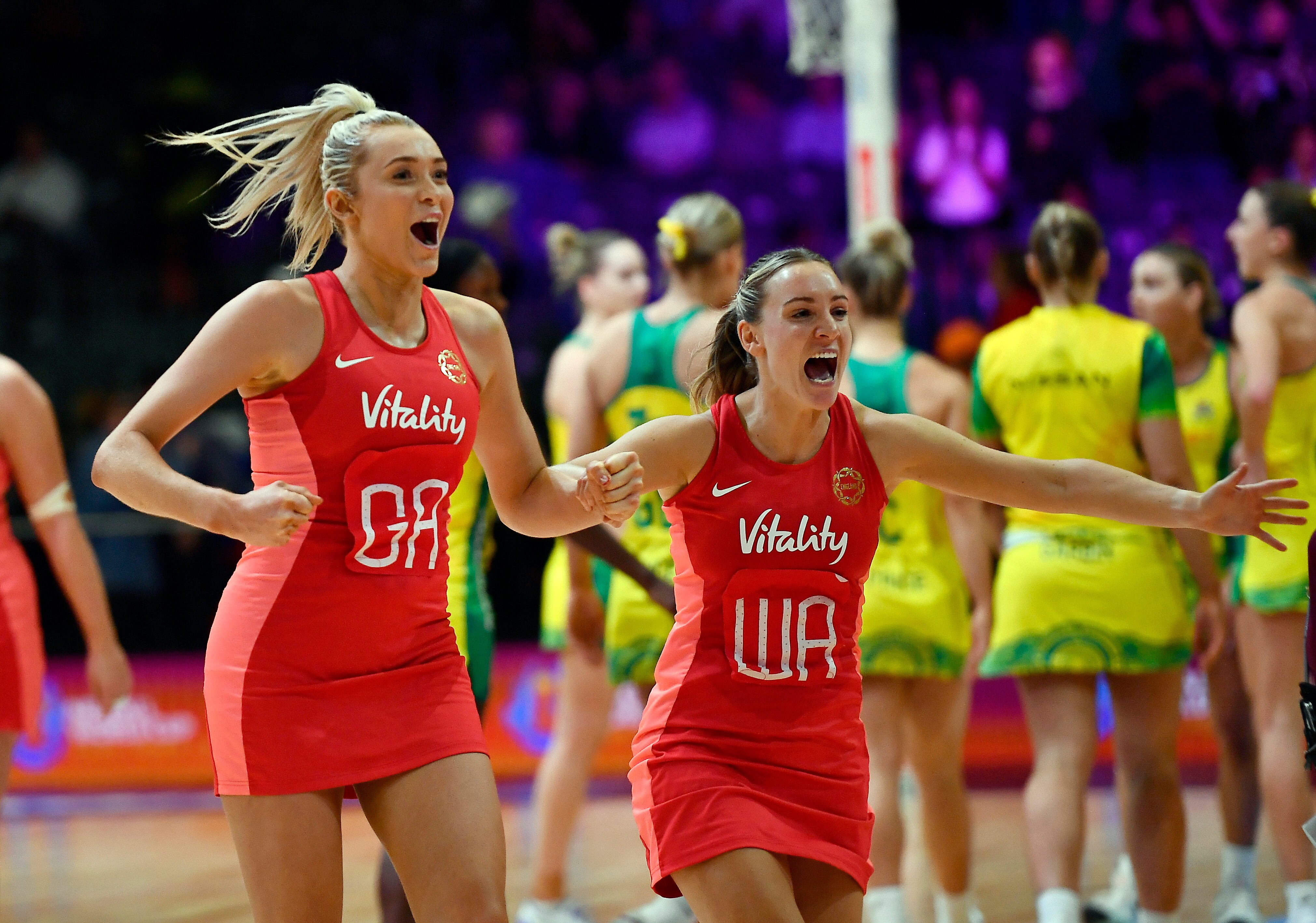 England shock Australia to hand Diamonds first defeat of Netball World ...