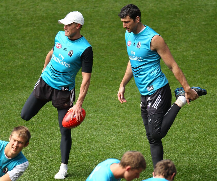 Pies train behind locked doors - ABC News