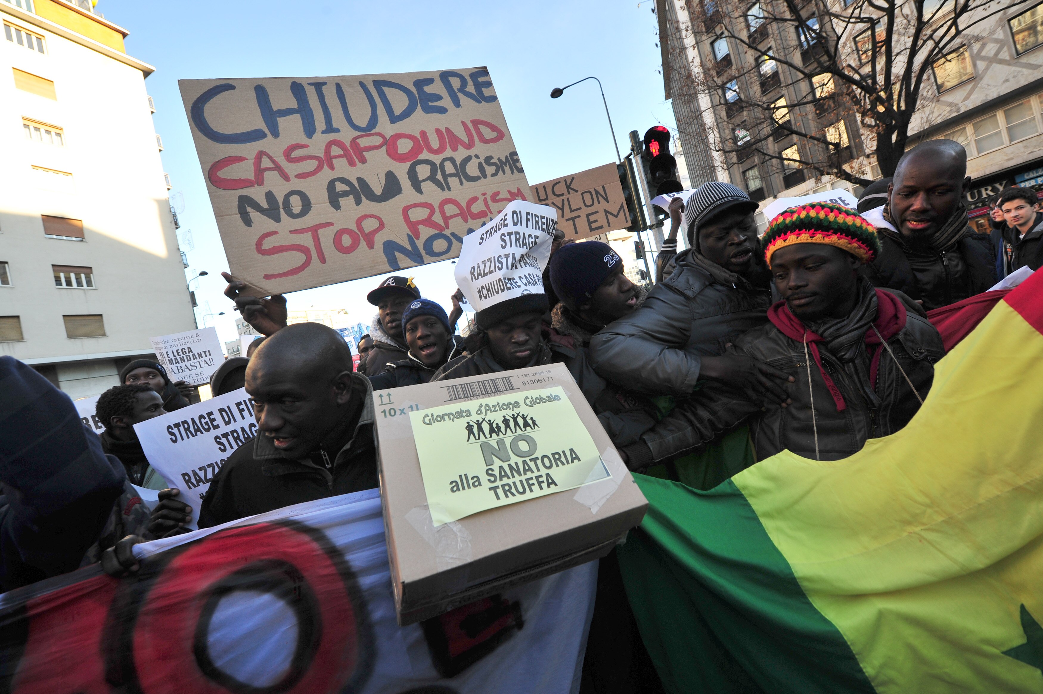Thousands march in Italy after racist shootings - ABC News