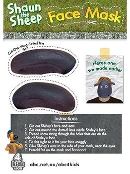 Shirley Face Mask - ABC Kids