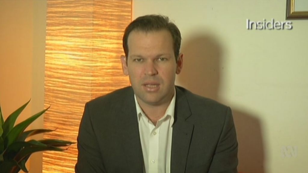 Matt Canavan joins Insiders - ABC News