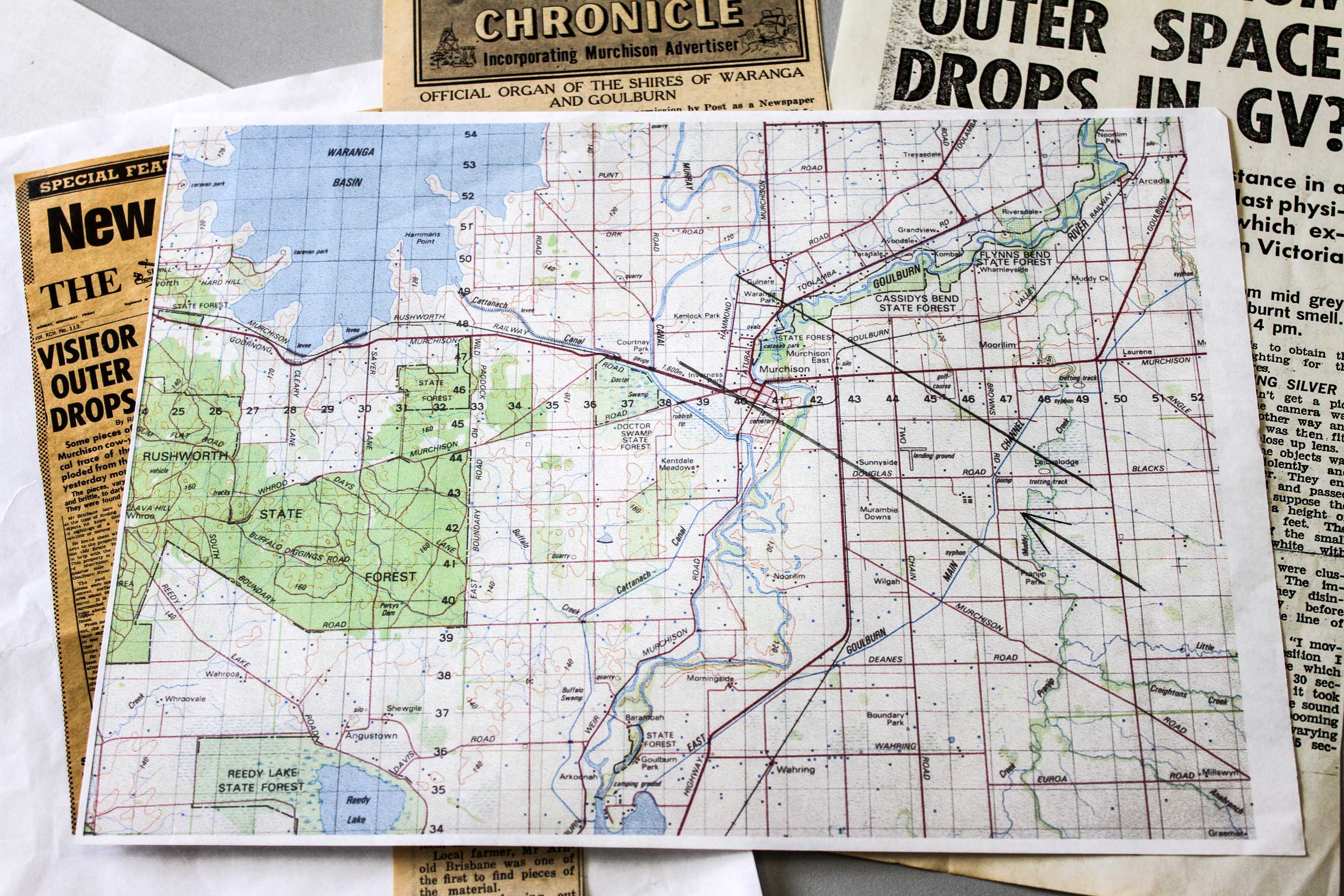 The Murchison meteorite landed in Victoria in 1969 and made geological ...