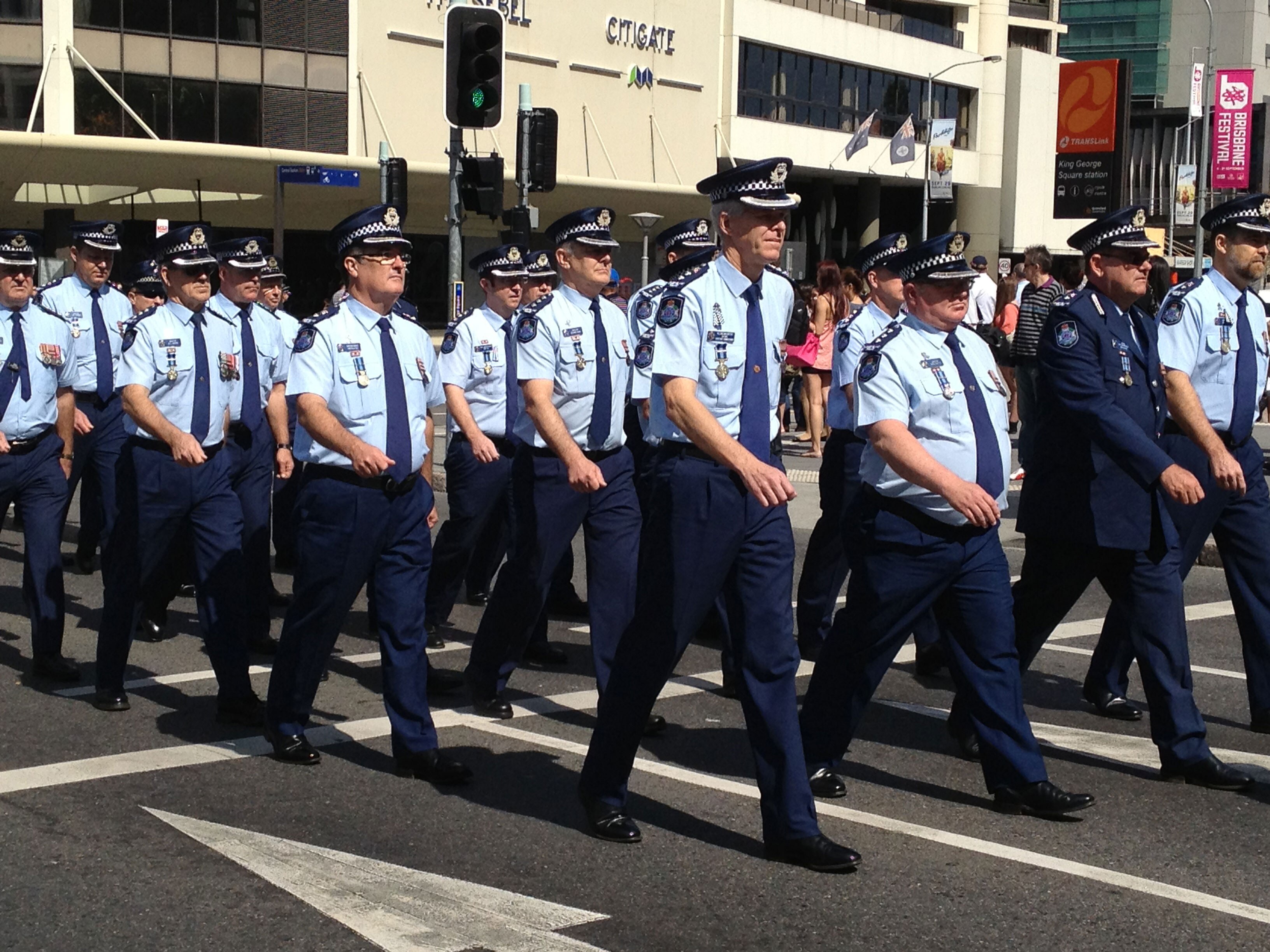 Services across Qld honour fallen police officers - ABC News