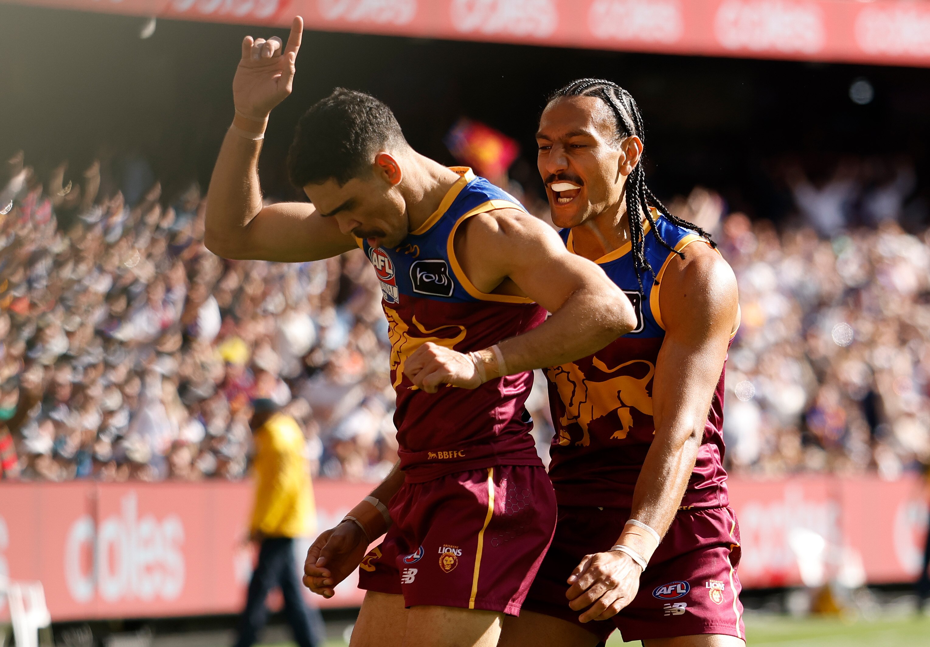 AFL grand final quick hits: Lions' Lachie Neale gamble pays off, Cats ...