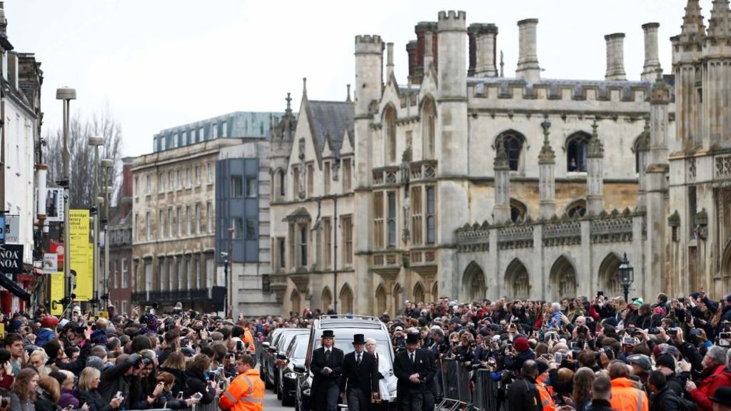 Stephen Hawking farewelled in Cambridge - ABC News