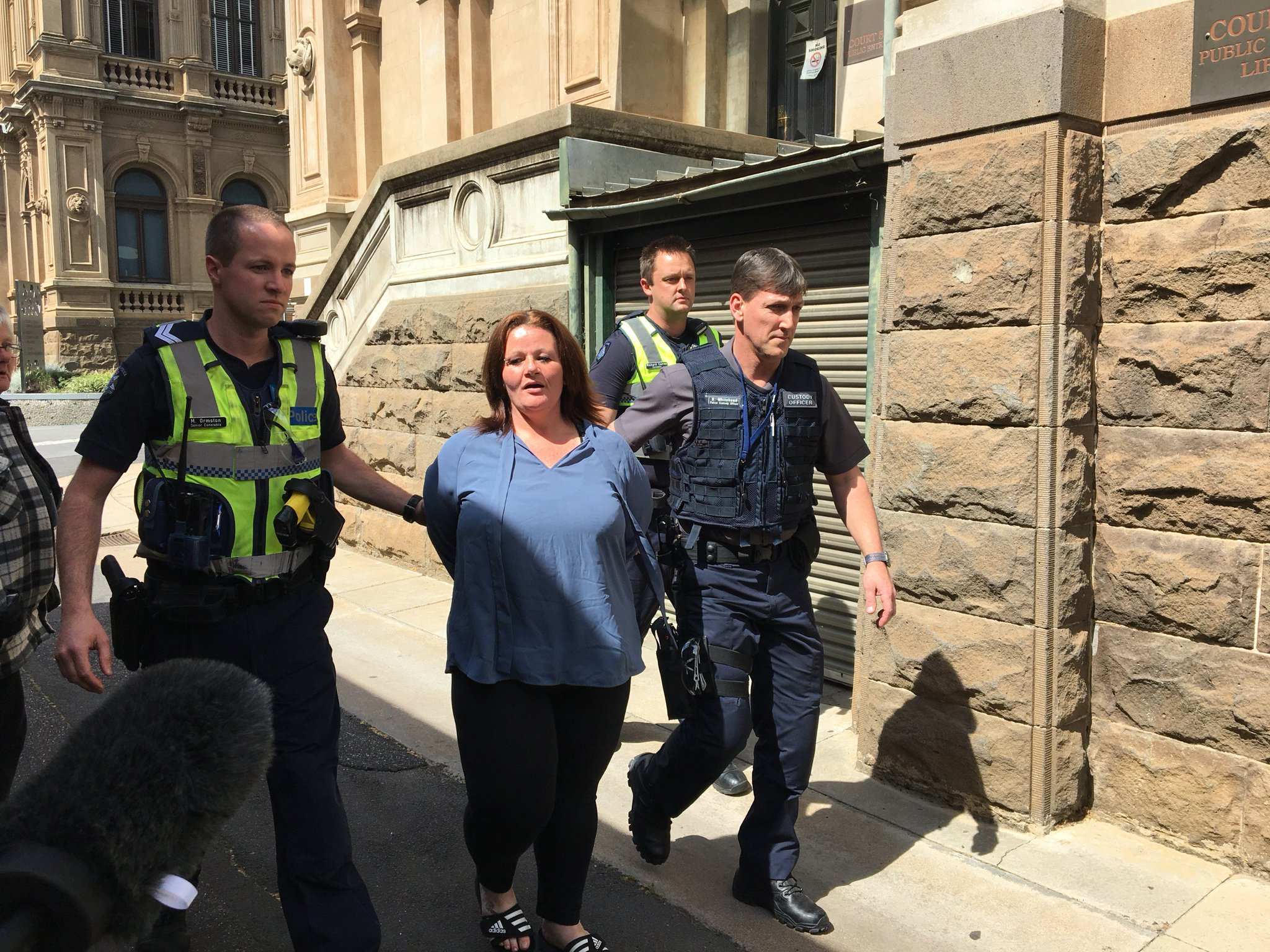 Bendigo woman Kate Stone who claimed intruders set fire to her partner ...