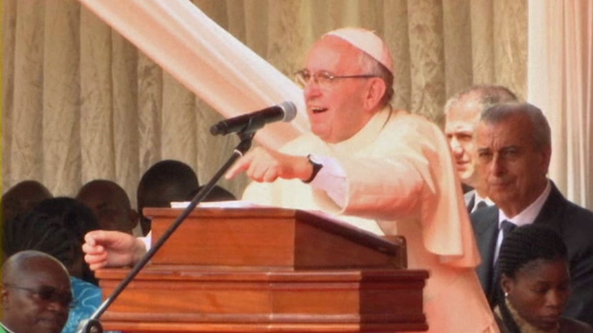 Pope Francis takes aim at tribalism and corruption in Kenya - ABC News Pope Francis takes aim at tribalism and corruption in Kenya - ABC News