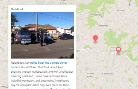 Interactive map: Where the terrorism raids occurred - ABC News